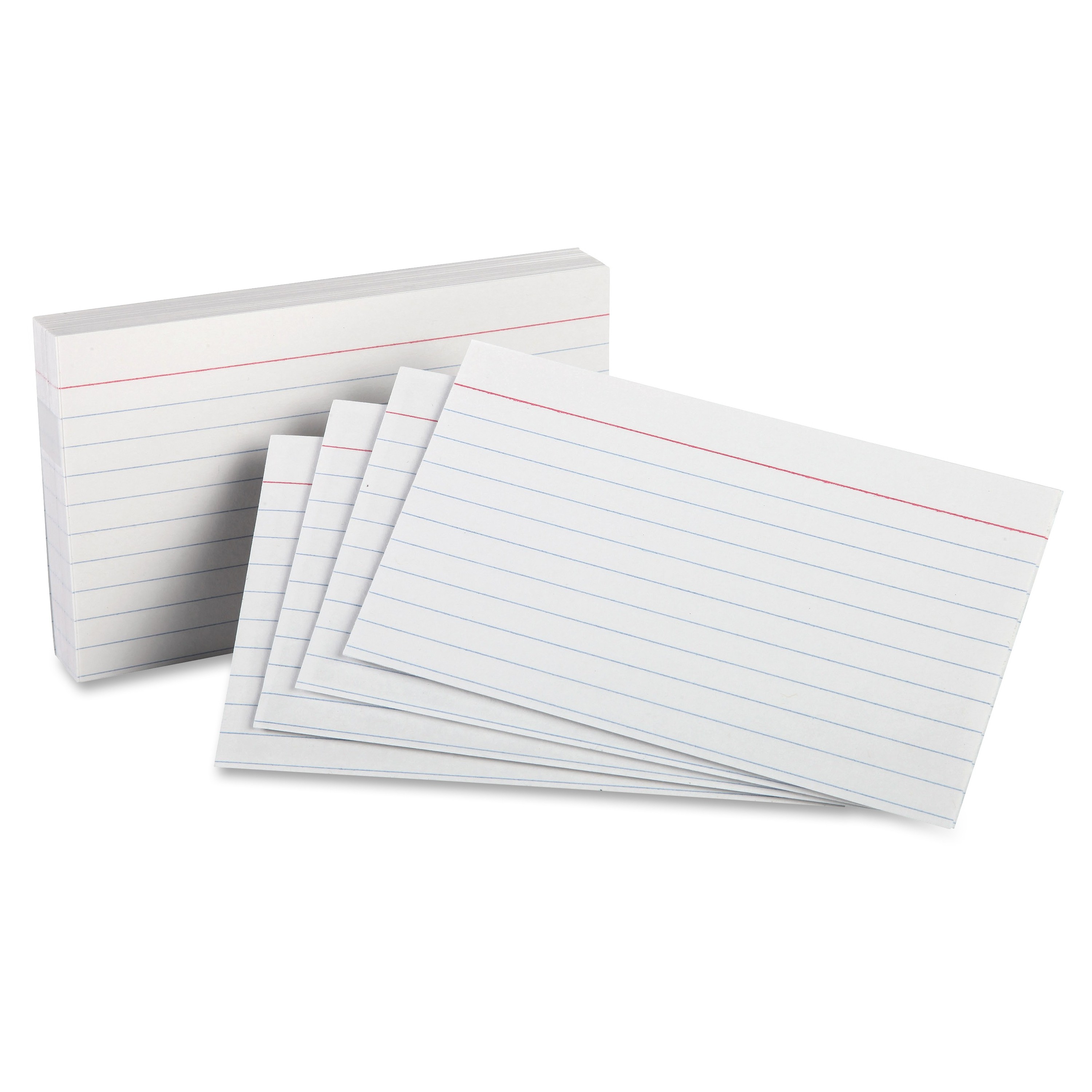 Ruled Index Cards 3x5 Ready Set Start