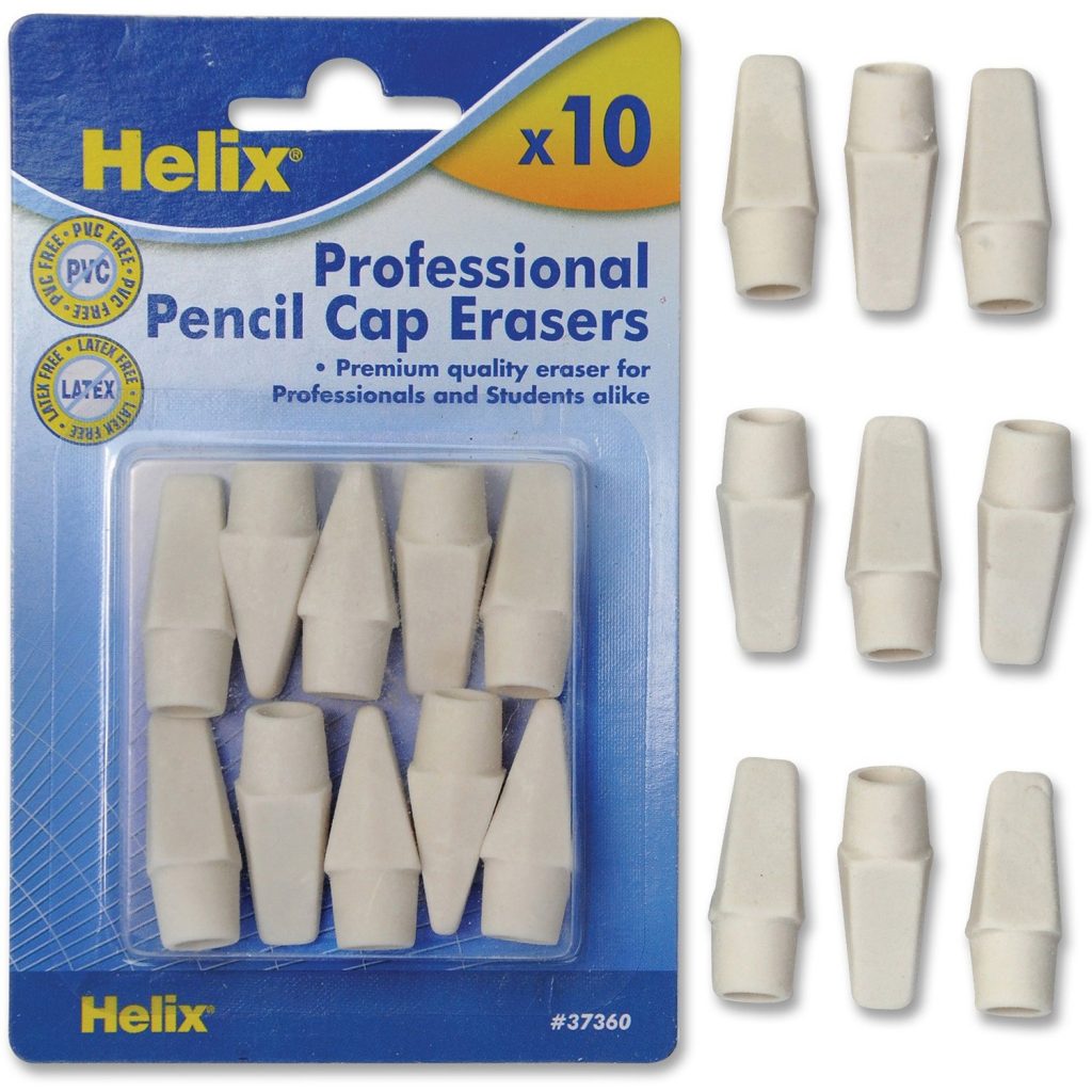Pencil Cap Erasers - Ready-Set-Start