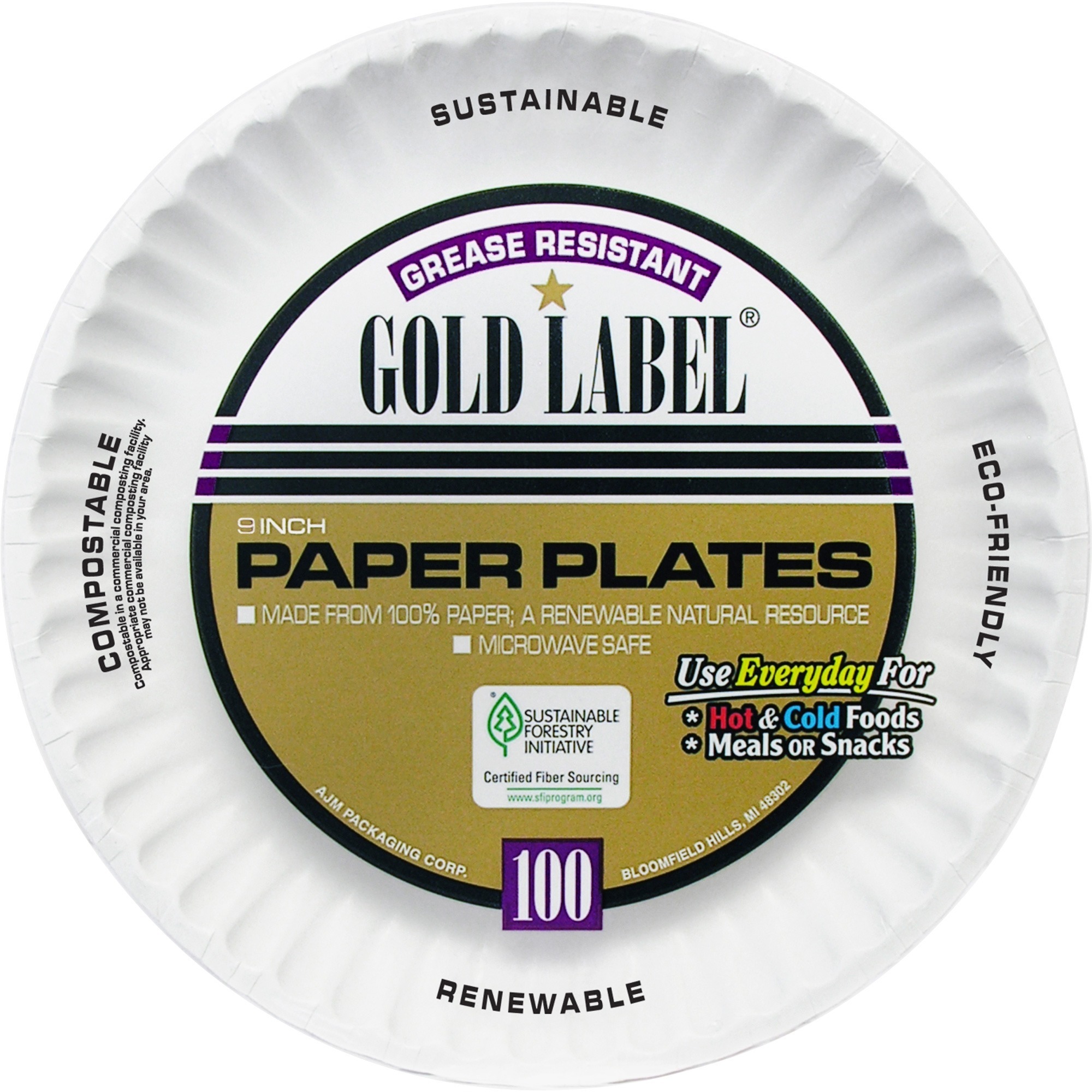 Paper Plates Ready Set Start