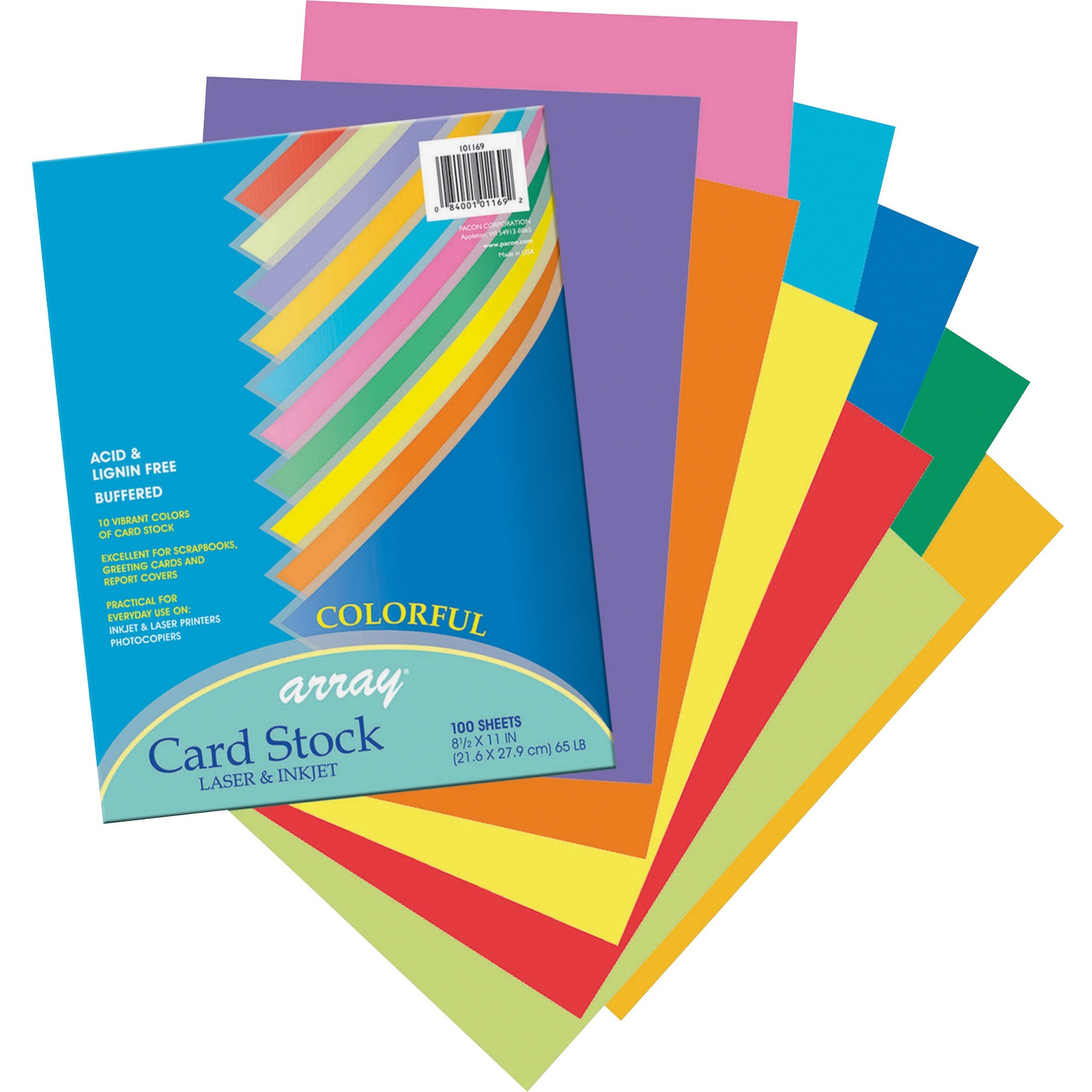 Colorful Card Stock Ready Set Start