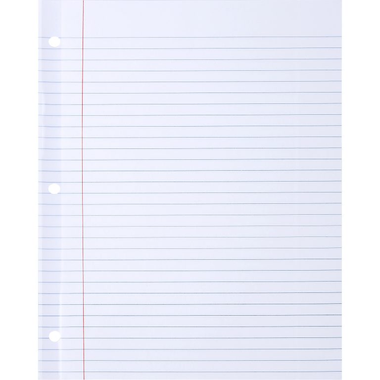 Reinforced Wide Rule Paper - Ready-Set-Start