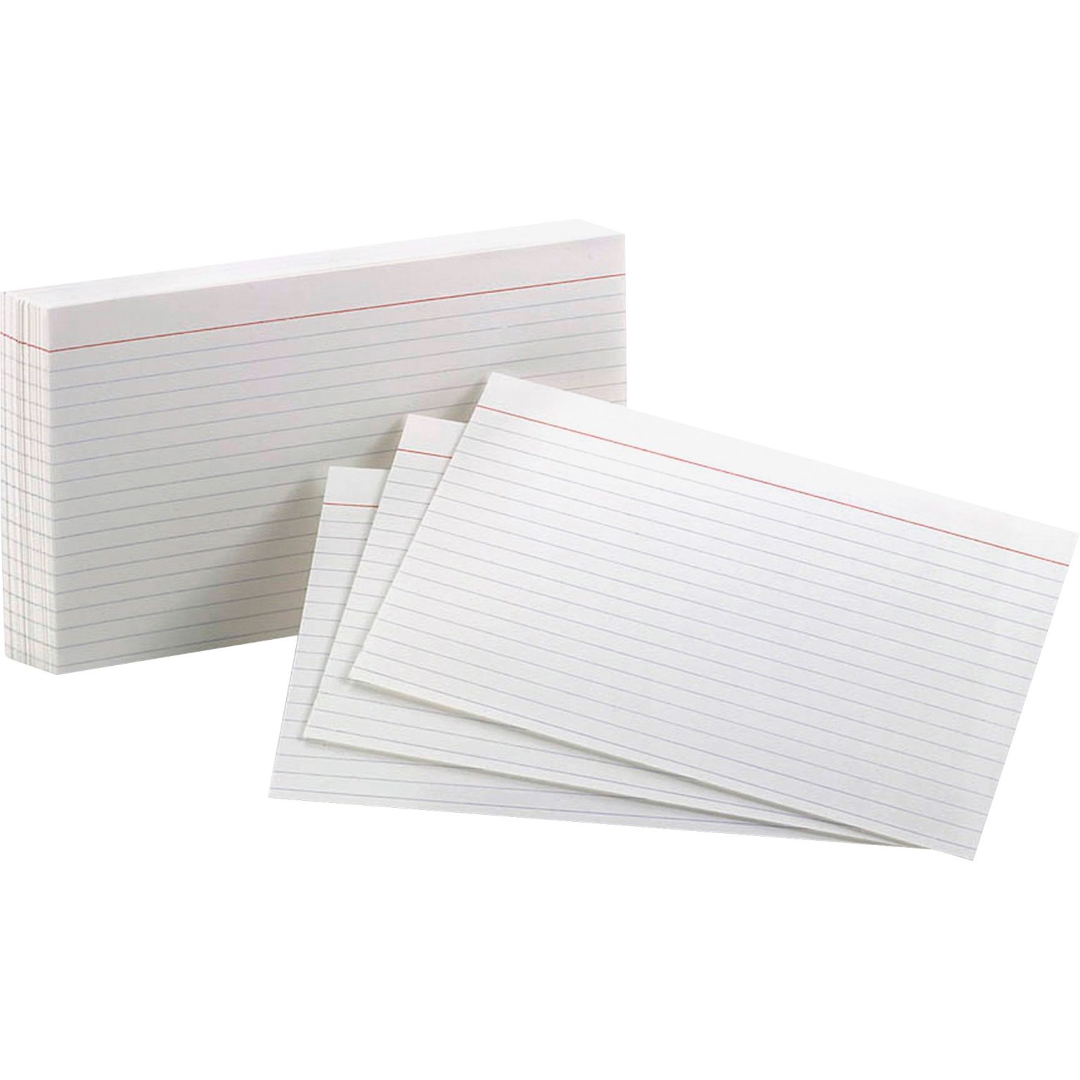 5x8 Ruled Index Cards - Ready-Set-Start